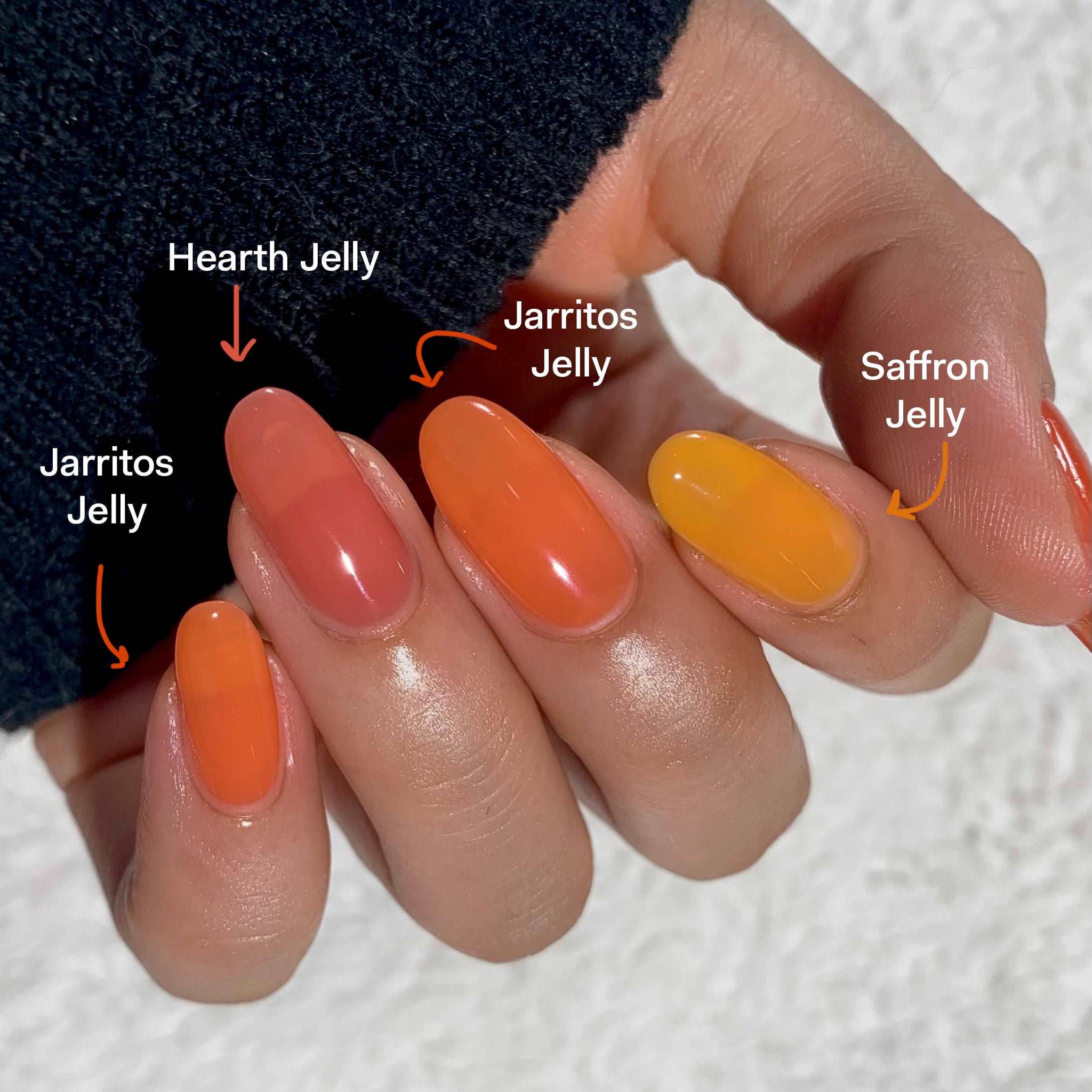 Orange Jelly Nail Polish - Cirque Colors Jarritos Jelly