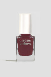 Dark Brown Jelly Nail Polish - Cirque Colors Mahogany Jelly