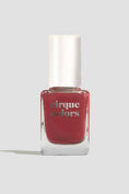 Oxblood Red Nail Polish - Cirque Colors Mxcn Cola Jelly