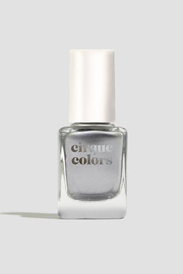 Metallic Silver Nail Polish - Cirque Colors Sterling