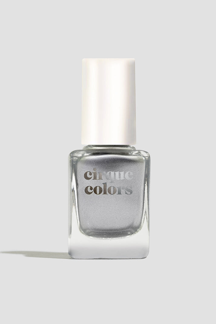 Metallic Silver Nail Polish - Cirque Colors Sterling