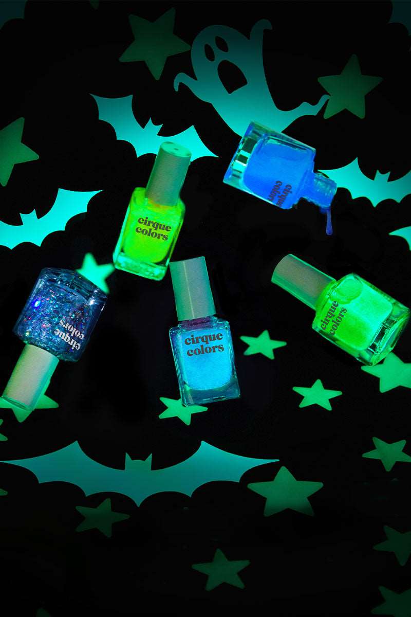Silver Holographic Glitter Topper Nail Polish- Cirque Colors Hex Girl