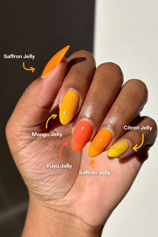 Orange-Yellow Nail Polish - Cirque Colors Mango Jelly