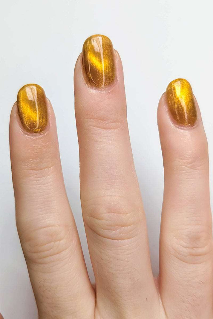 Gold Magnetic Polish - Cirque Colors Alchemy