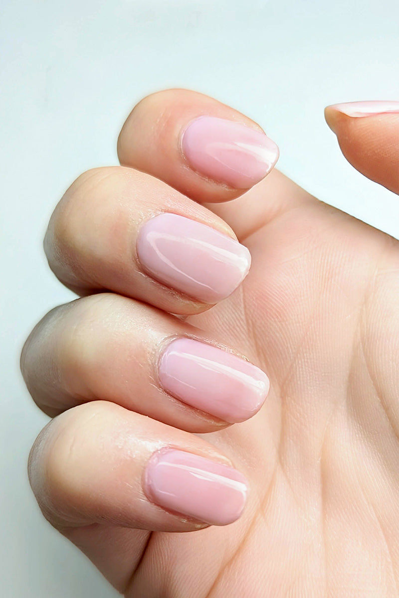 Pink Sheer Nail Polish - Cirque Colors Odette