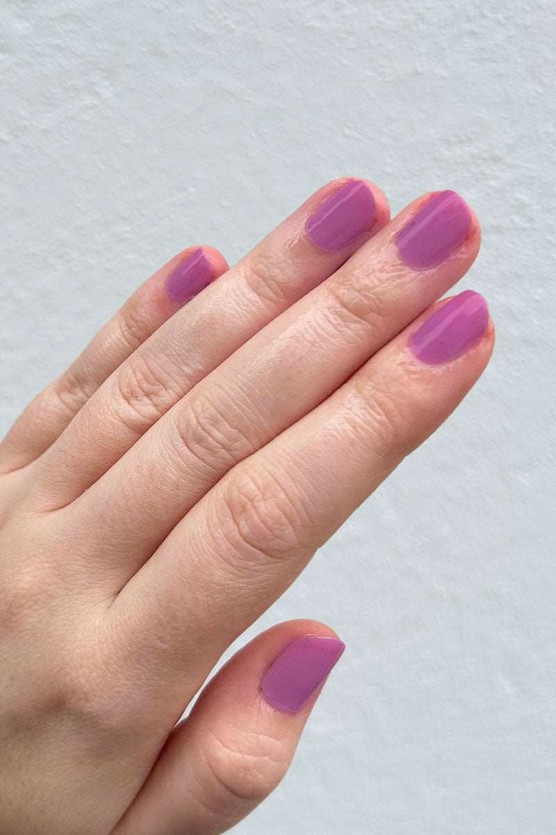 Purple Nail Polish - Cirque Colors Lilac Jelly