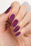 Purple Color-Shifting Aurora Shimmer Nail Polish - Cirque Colors Coronation