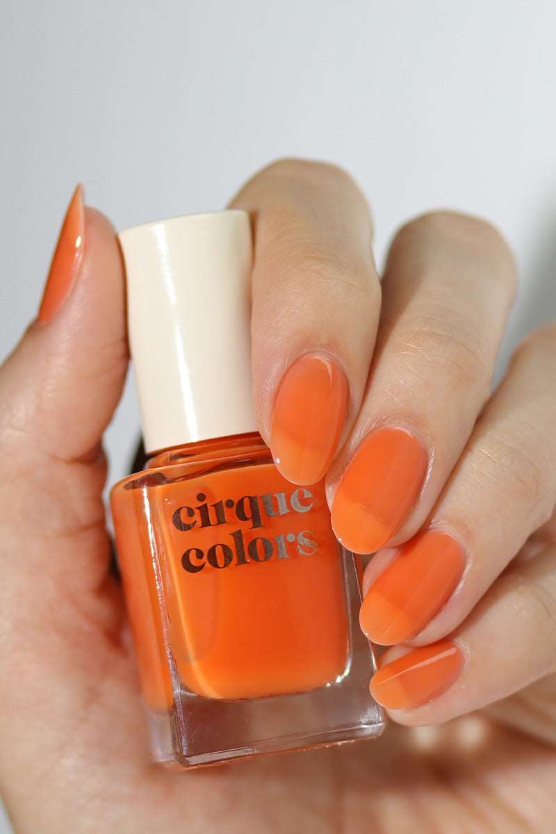 Orange Jelly Nail Polish - Cirque Colors Jarritos Jelly