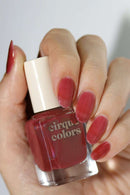 Oxblood Red Nail Polish - Cirque Colors Mxcn Cola Jelly