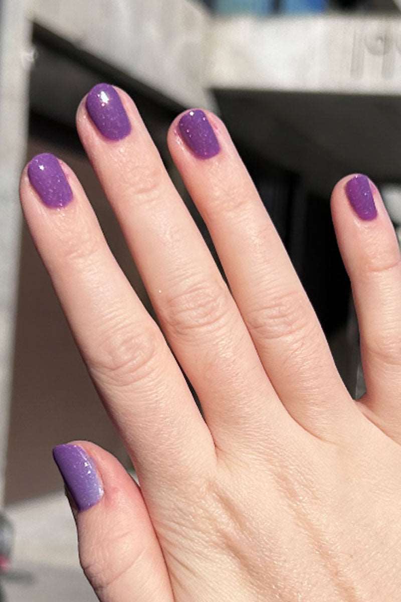 Purple to Aqua Blue Thermal Mood Color-Changing Nail Polish - Cirque ...