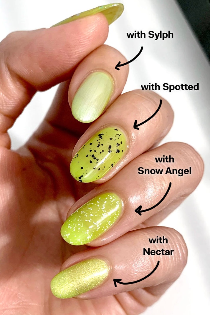 Chartreuse Nail Polish - Cirque Colors Star Fruit Jelly
