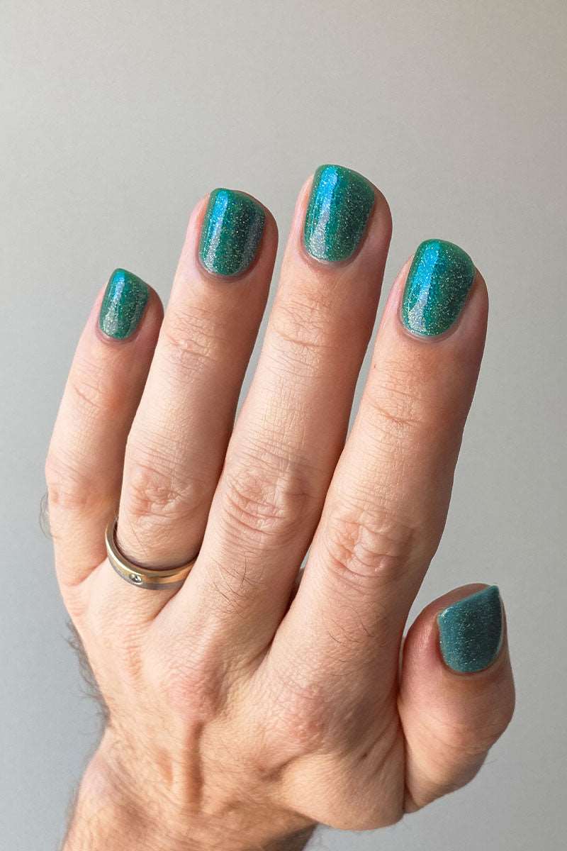 Dark Green Shimmergraphic™ Nail Polish - Cirque Colors Elixir of ...