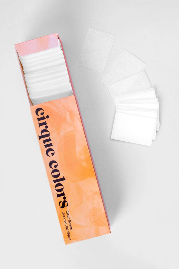 Lint Free Nail Polish Remover Wipes - Cirque Colors Clean Sweep Lint ...
