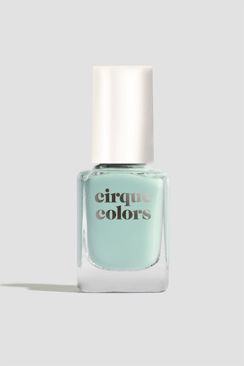 Light Mint Green Crème Nail Polish - Cirque Colors Key to Gramercy