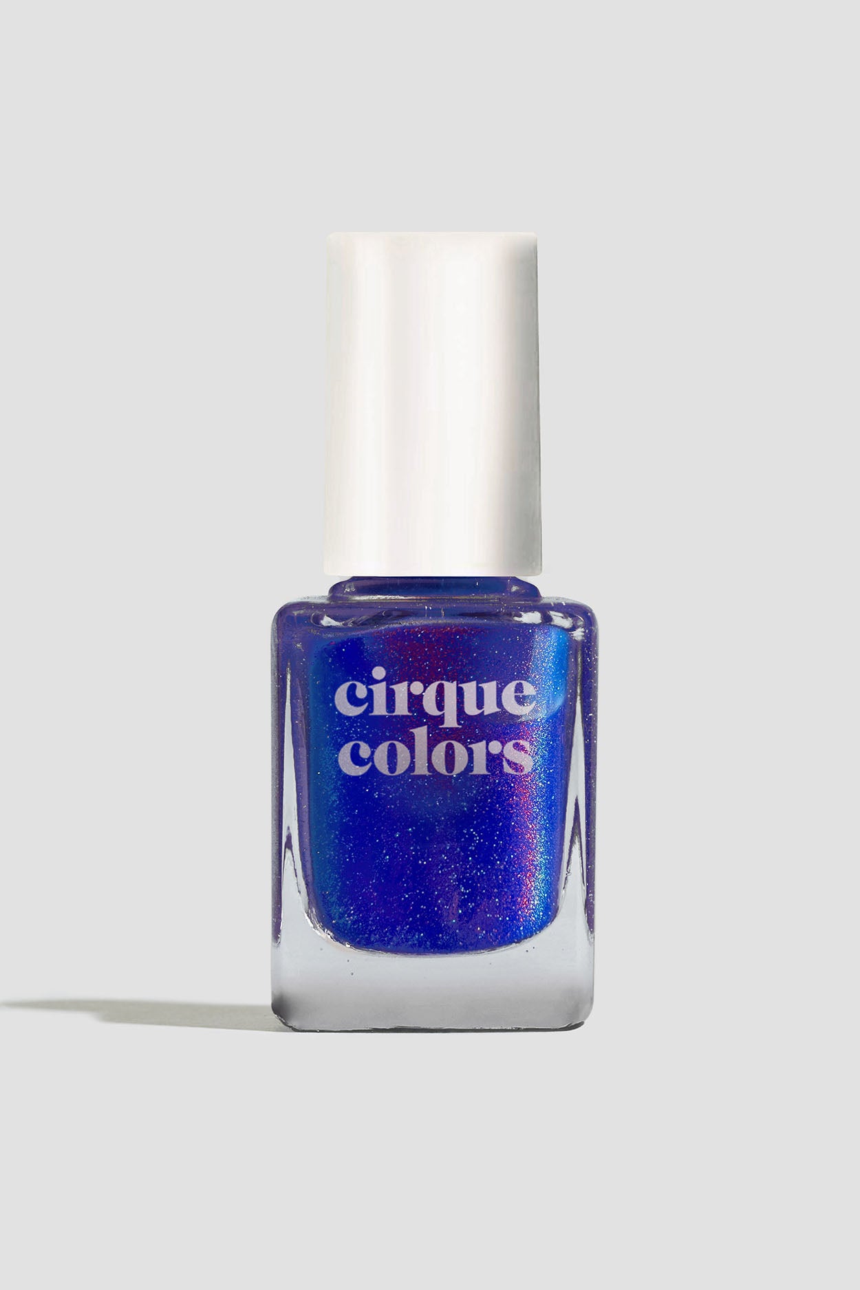Cobalt Blue Unicorn Pee Shimmer Nail Polish - Cirque Colors Midsummer Night