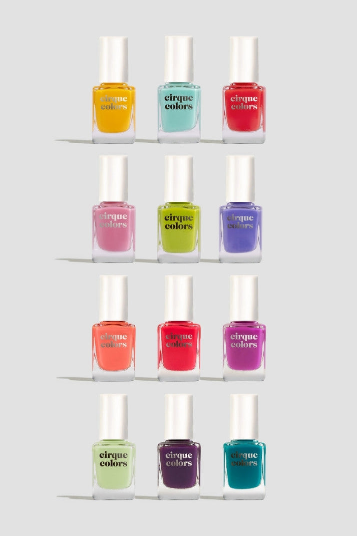 Jelly Nail Polish Set - Cirque Colors Ultra Glazed Bundle