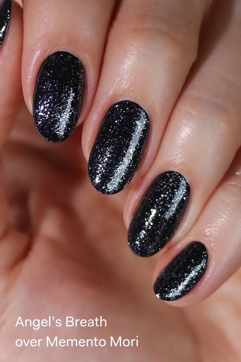 Sparkly White Shimmer Nail Polish Topper - Cirque Colors Angel’s Breath
