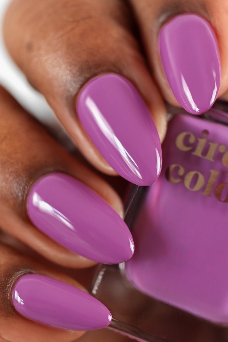 Orchid Purple Crème Nail Polish - Cirque Colors Cosmopolitan