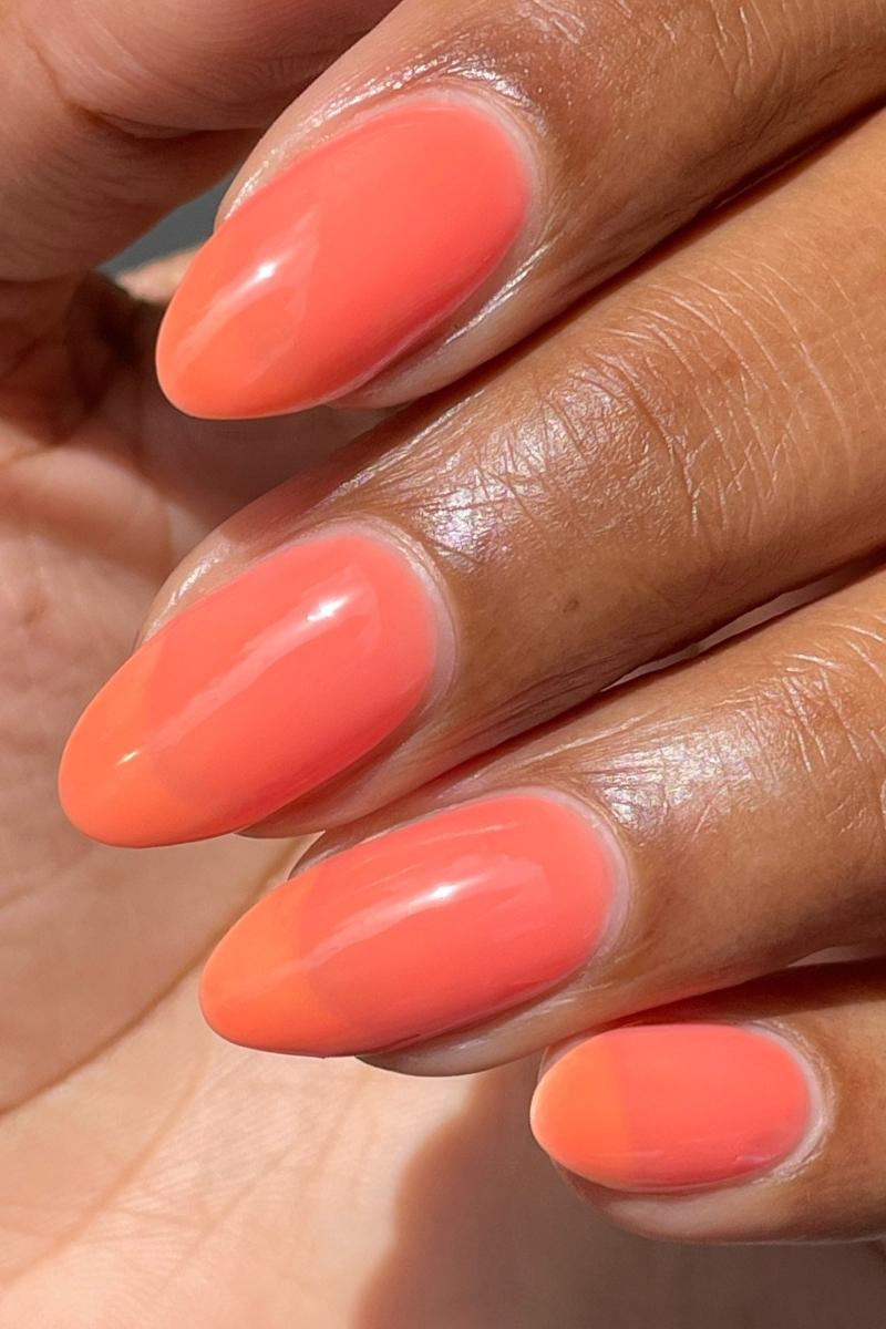 Sherbet Orange Jelly Nail Polish - Cirque Colors Sherbet Jelly
