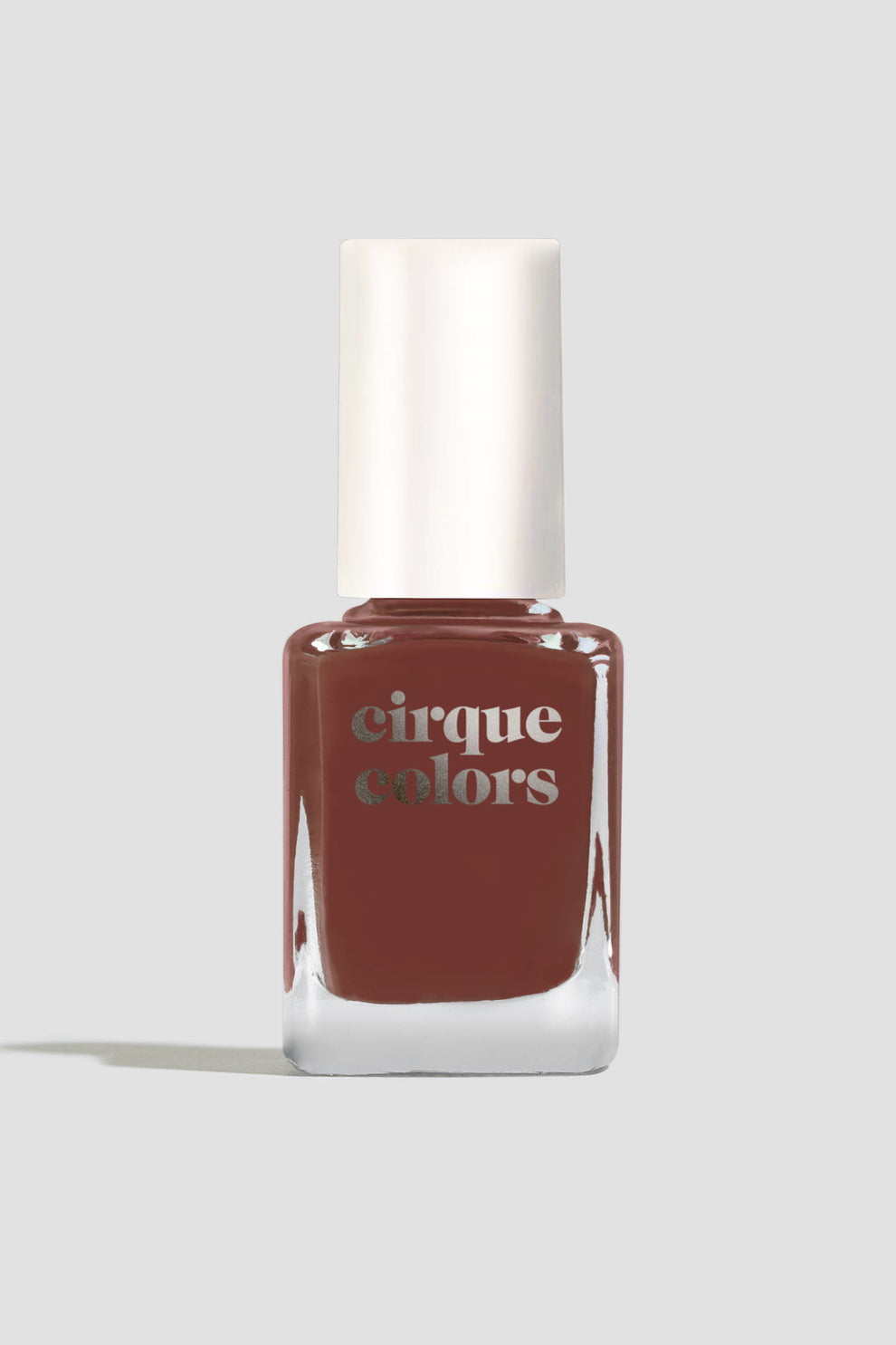 Chocolate Brown Jelly Nail Polish - Cirque Colors Cocoa Jelly