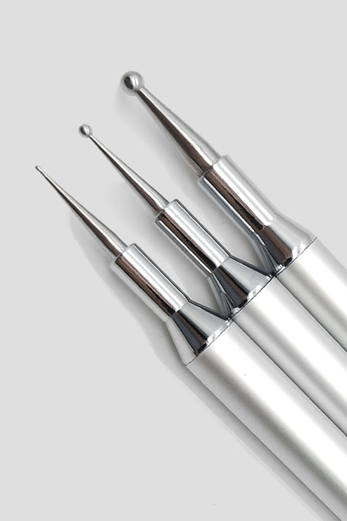 Set of 3 Dotting Tools for Nail Art - Cirque Colors On Point Dotting Tools