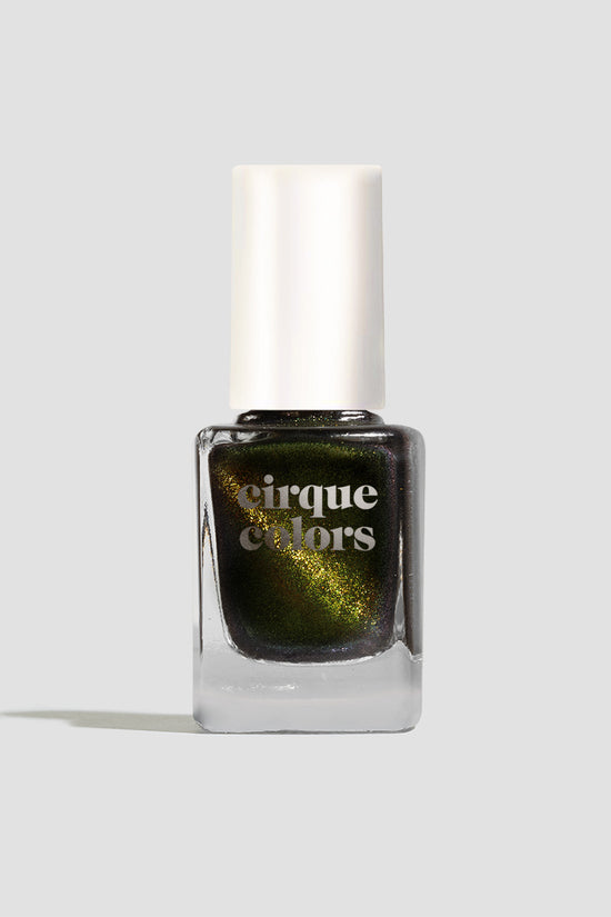 Black Magnetic Nail Polish - Cirque Colors Draco