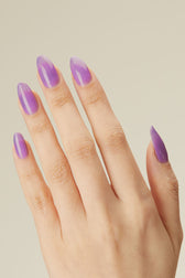 Purple Jelly Nail Polish - Cirque Colors Ube Jelly