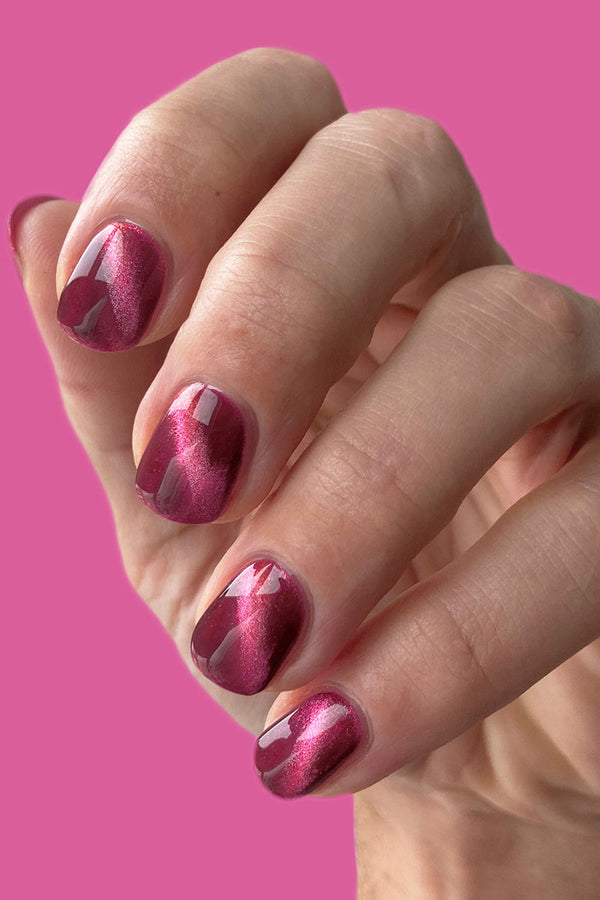 Ruby Red Magnetic Nail Polish - Cirque Colors Perseus