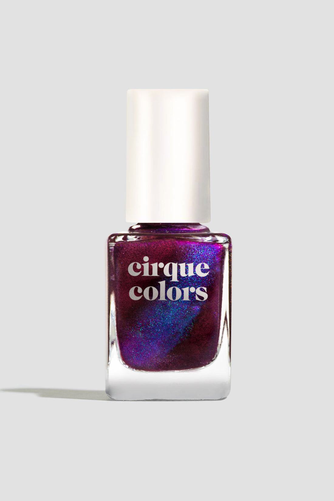 Dark Purple Magnetic Multichrome Nail Polish - Cirque Colors Paradox