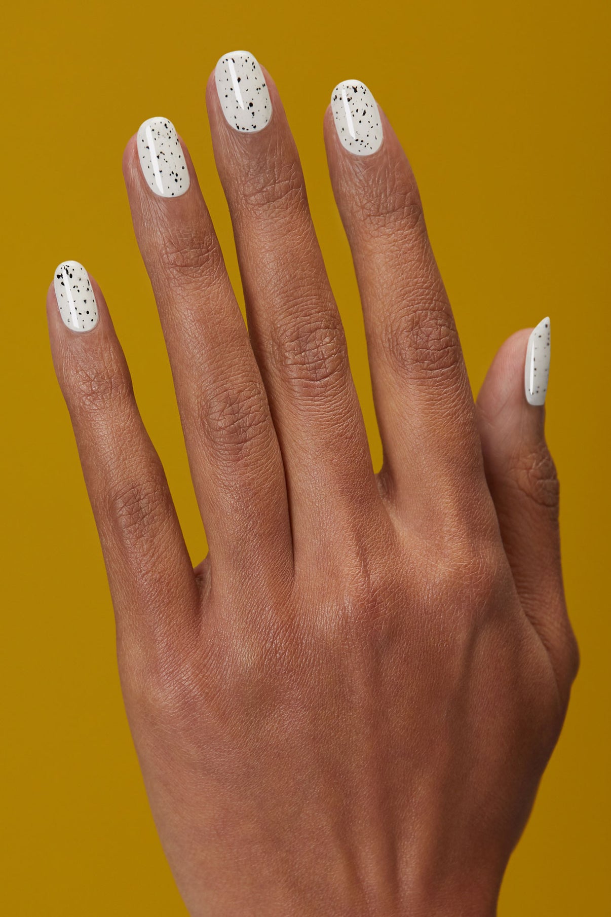 Black Speckled Nail Polish Topper - Cirque Colors Spotted