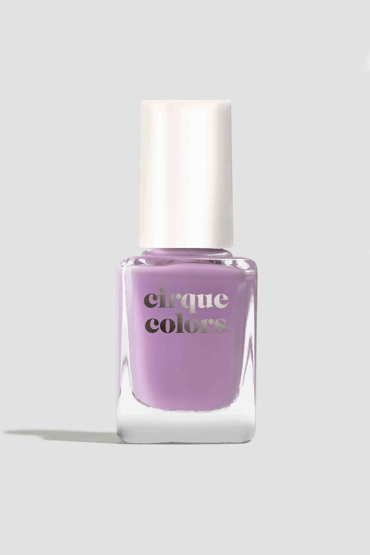 Sheer Lavender-Gray Jelly Nail Polish - Cirque Colors Haze Jelly