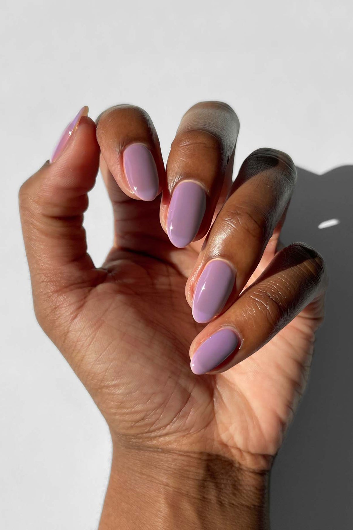 Sheer Lavender-Gray Jelly Nail Polish - Cirque Colors Haze Jelly